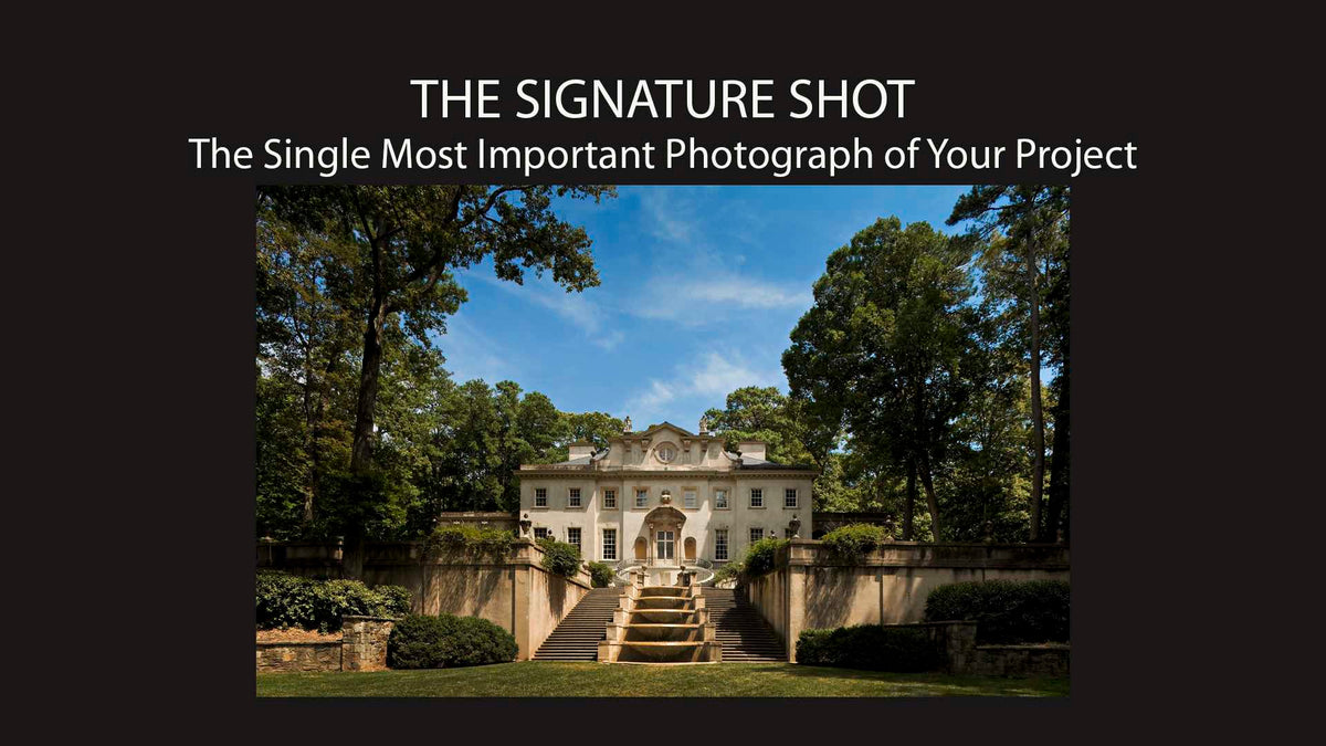 The Signature Shot: The Single Most Important Photograph of Your Proje ...